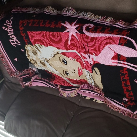 Barbie | Bedding | Vintage Barbie Throw Blanket | Poshmark